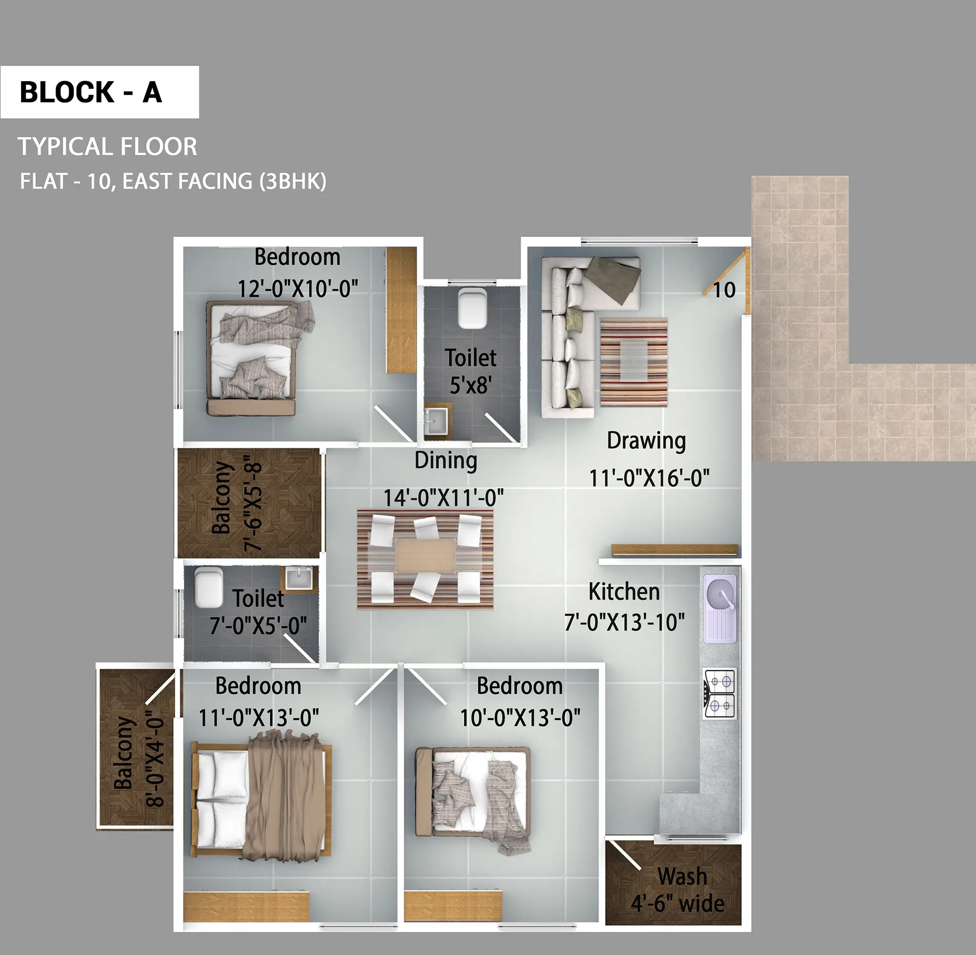 ISR Udayam | 2&3 BHK Flats at Bommenahalli, Bangalore